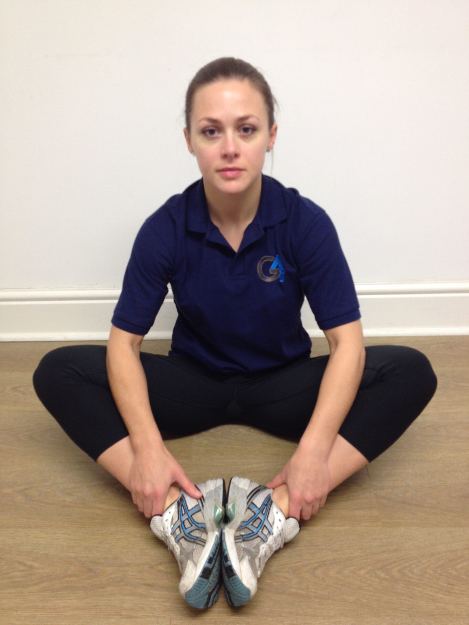 Groin Adductor Muscle Stretch; Sitting - G4 Physiotherapy & Fitness