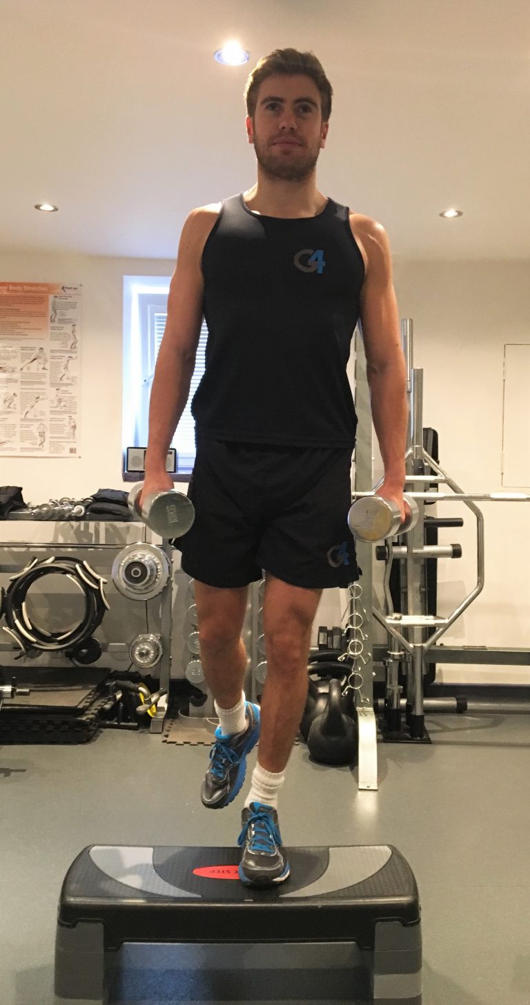 Single Leg Step Up - G4 Physiotherapy & Fitness
