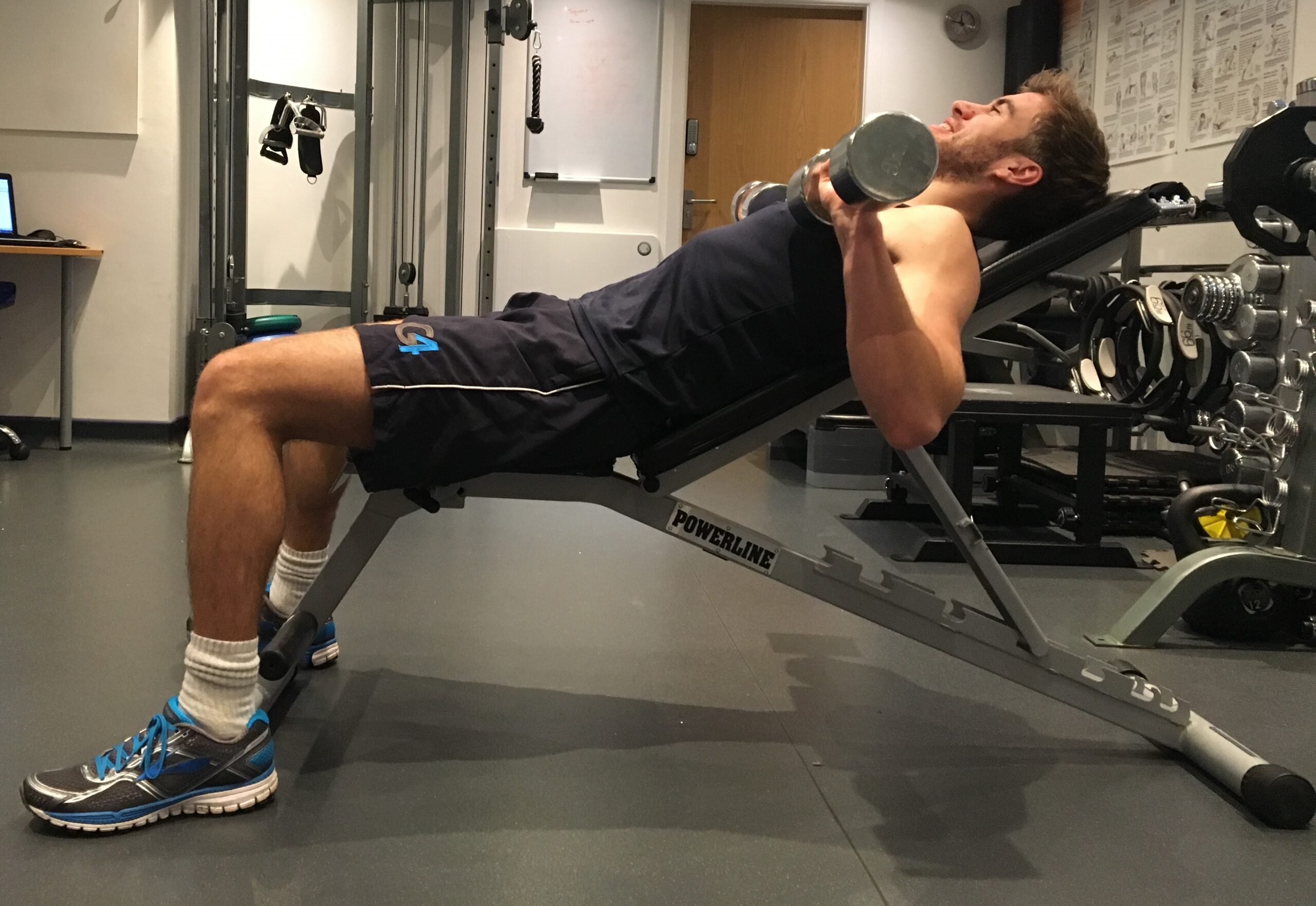 Incline db press 4 G4 Physiotherapy Fitness Incline db press 4 G4 Physiotherapy Fitness