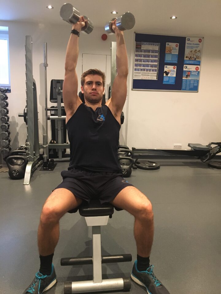 Shoulder Press (Variations) - G4 Physiotherapy & Fitness